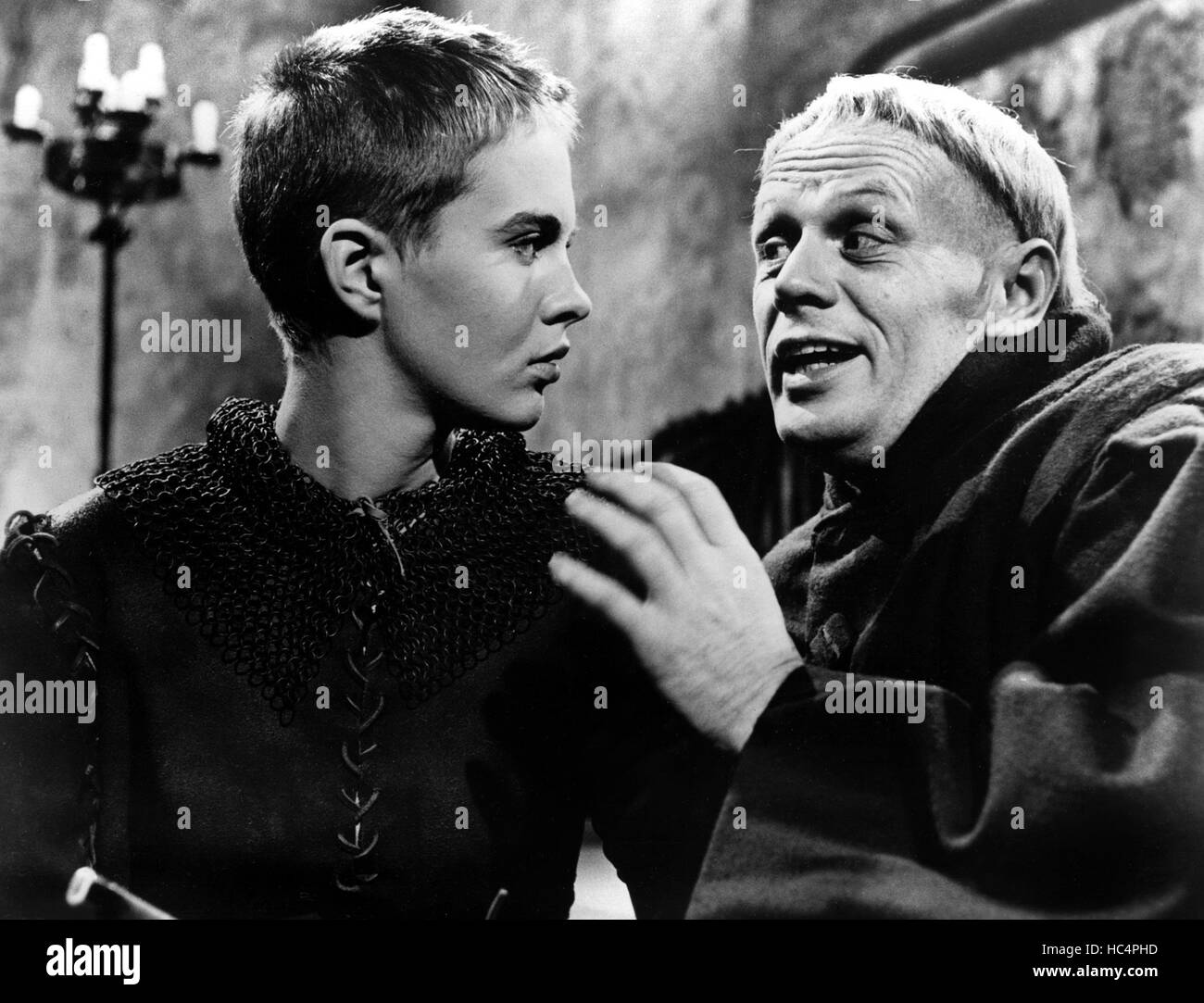 SAINT JOAN, Jean Seberg, Richard Widmark, 1957 Stock Photo - Alamy