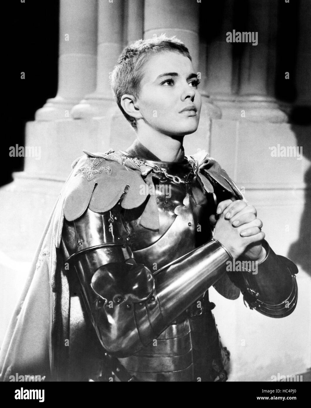 SAINT JOAN, Jean Seberg, 1957 Stock Photo - Alamy