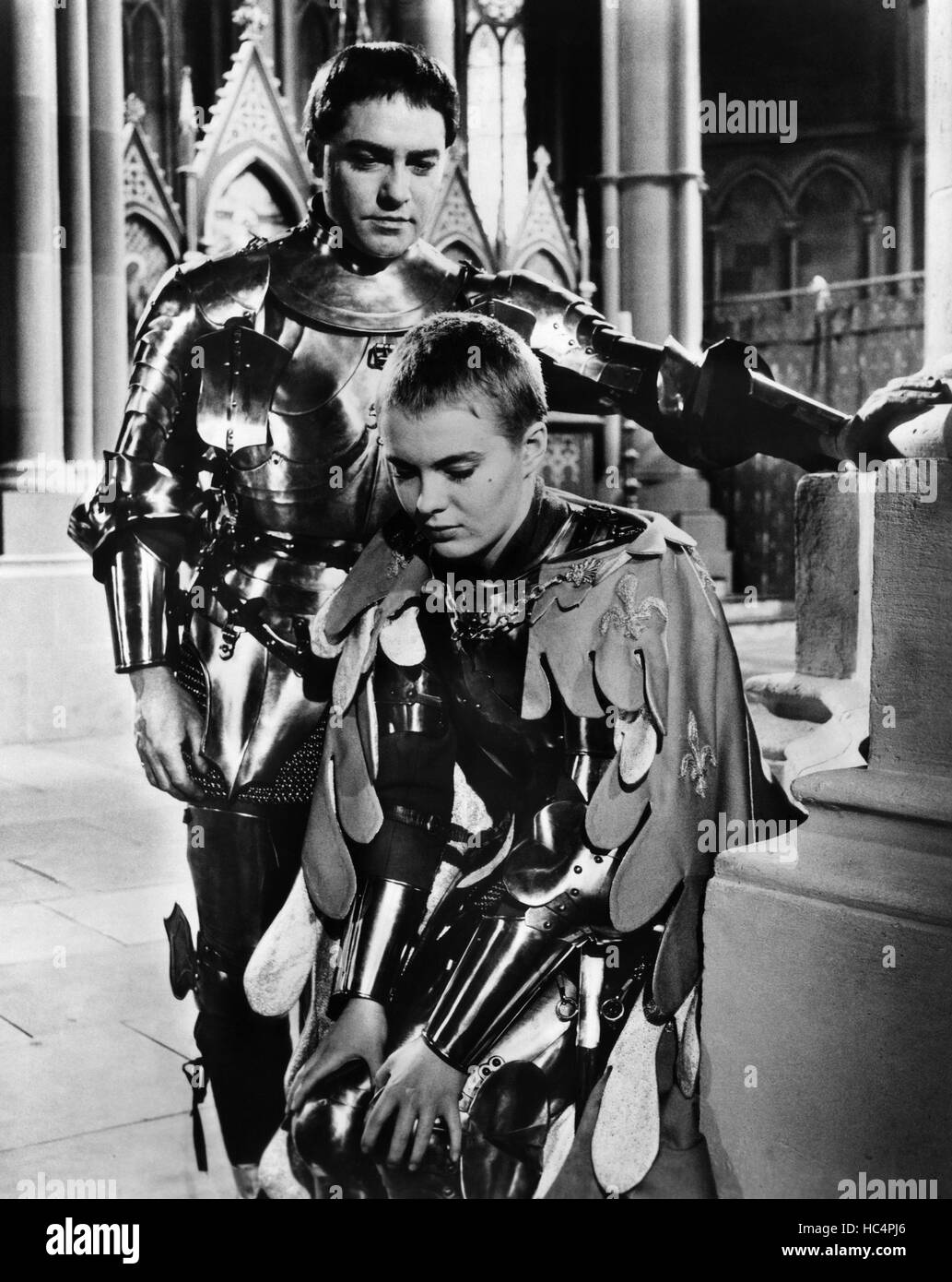 SAINT JOAN, Richard Todd, Jean Seberg, 1957 Stock Photo - Alamy