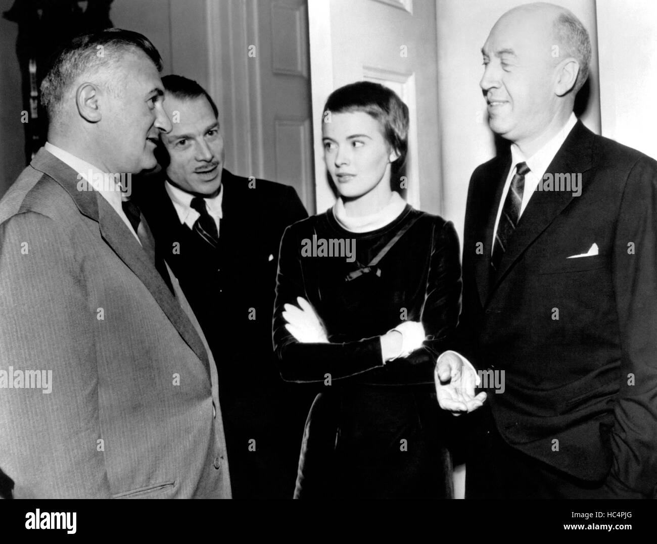 SAINT JOAN, from left, British journalists Harold Stillman, Christopher ...