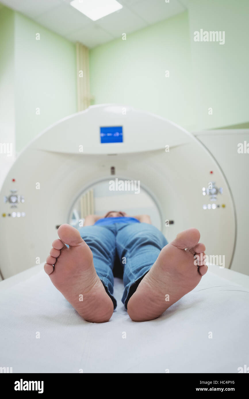 A patient is loaded into an mri machine Stock Photo - Alamy
