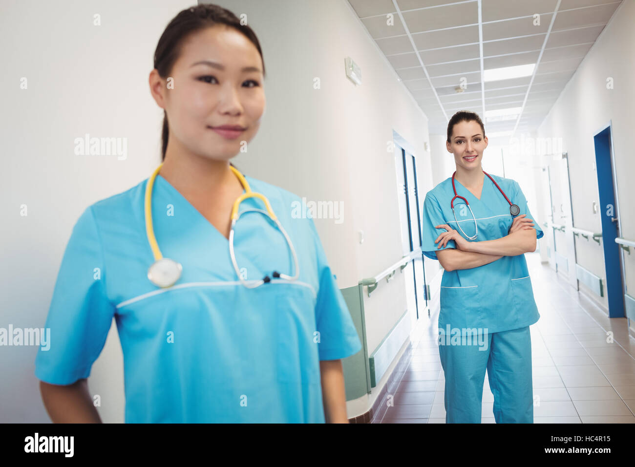 Pretty attractive nurse nurses hi-res stock photography and images - Alamy