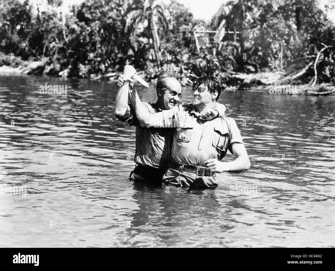 SAVAGE MUTINY, from left, Gregory Gaye, Johnny Weissmuller, (as Jungle ...