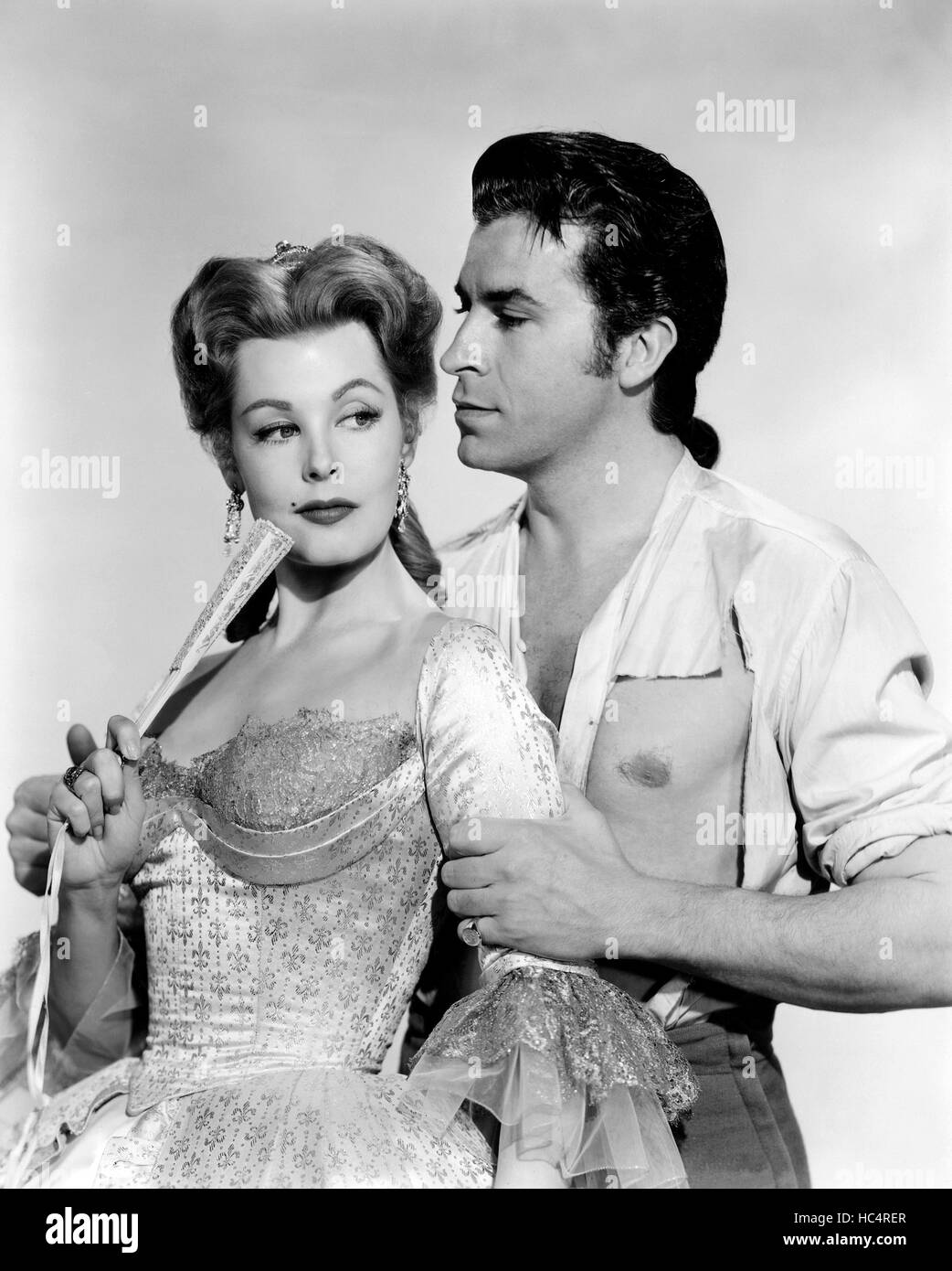 SANGAREE, from left: Arlene Dahl, Fernando Lamas, 1953 Stock Photo - Alamy