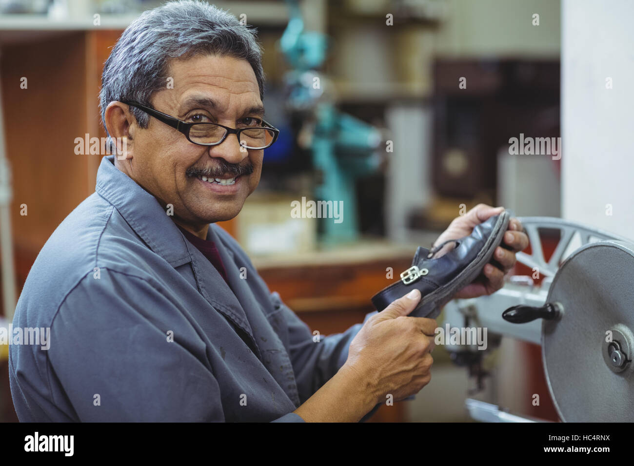 Shoemaker portrait hi-res stock photography and images - Alamy