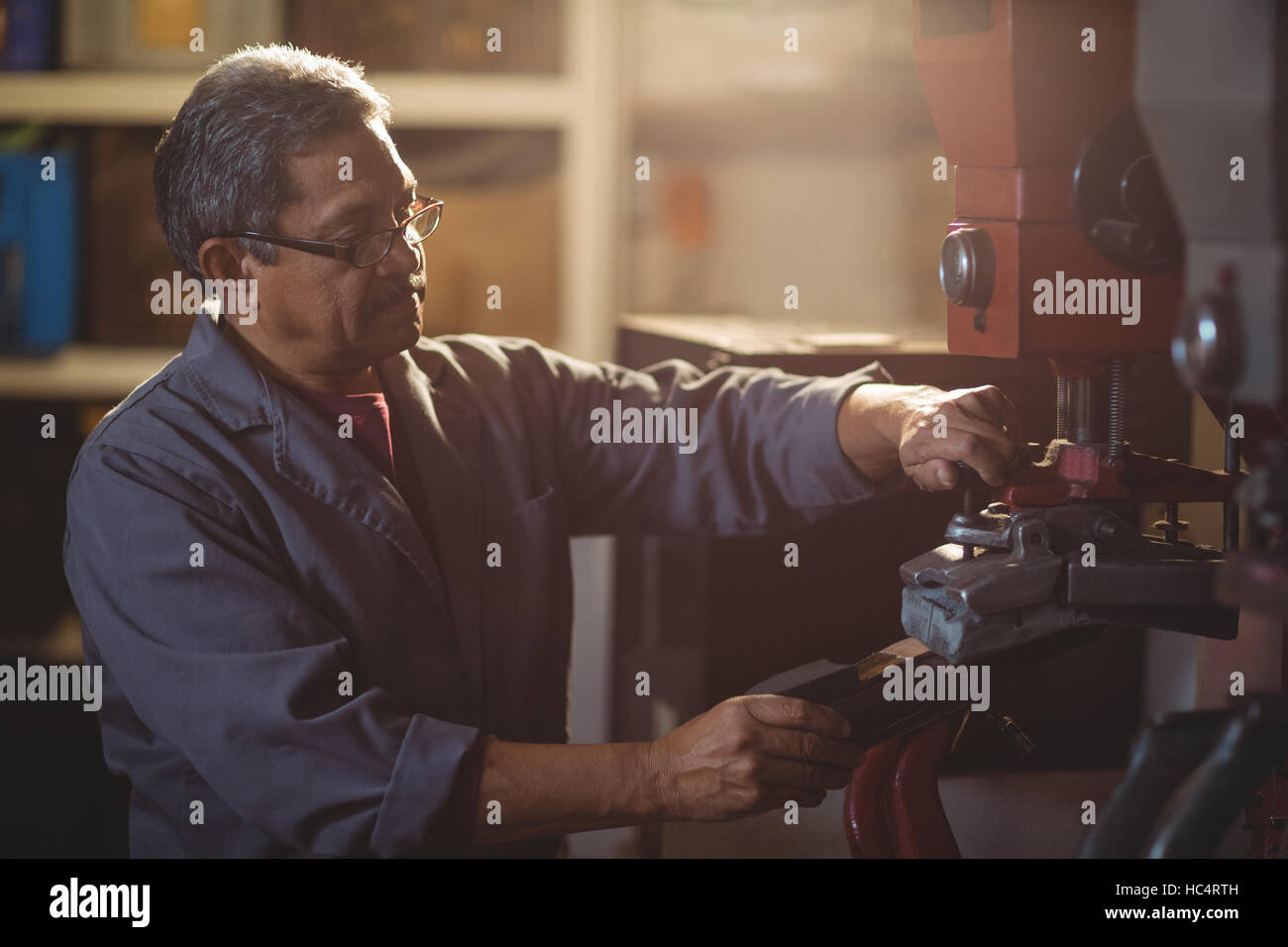 Shoe making machine hi-res stock photography and images - Alamy