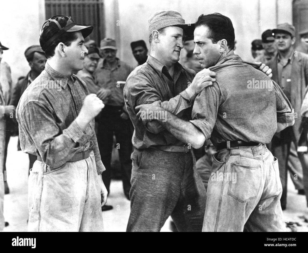 SAN QUENTIN, Joe Sawyer, Humphrey Bogart, 1937 Stock Photo - Alamy