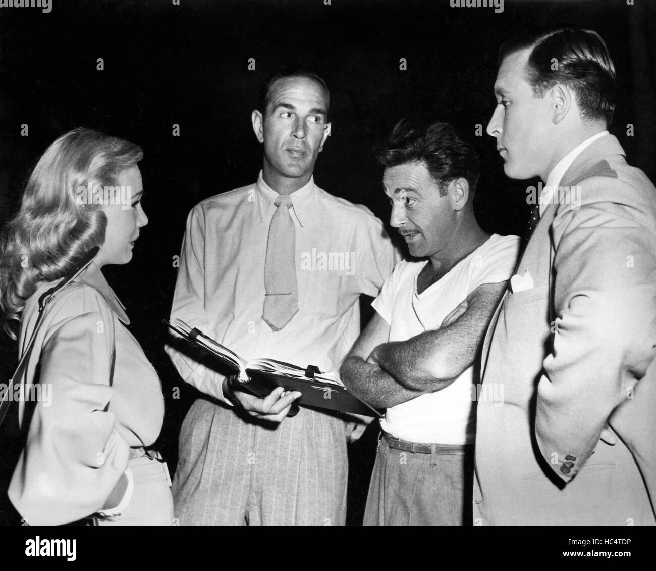 SAN QUENTIN, Marian Carr, dialogue director Anthony Jowitt, director ...