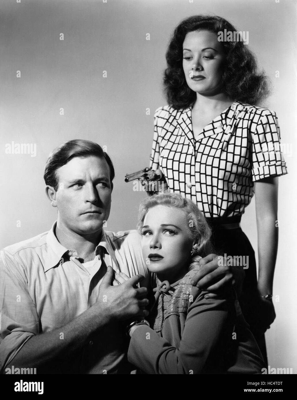 SAN QUENTIN, Lawrence Tierney, Marian Carr, Carol Forman, 1946 Stock ...
