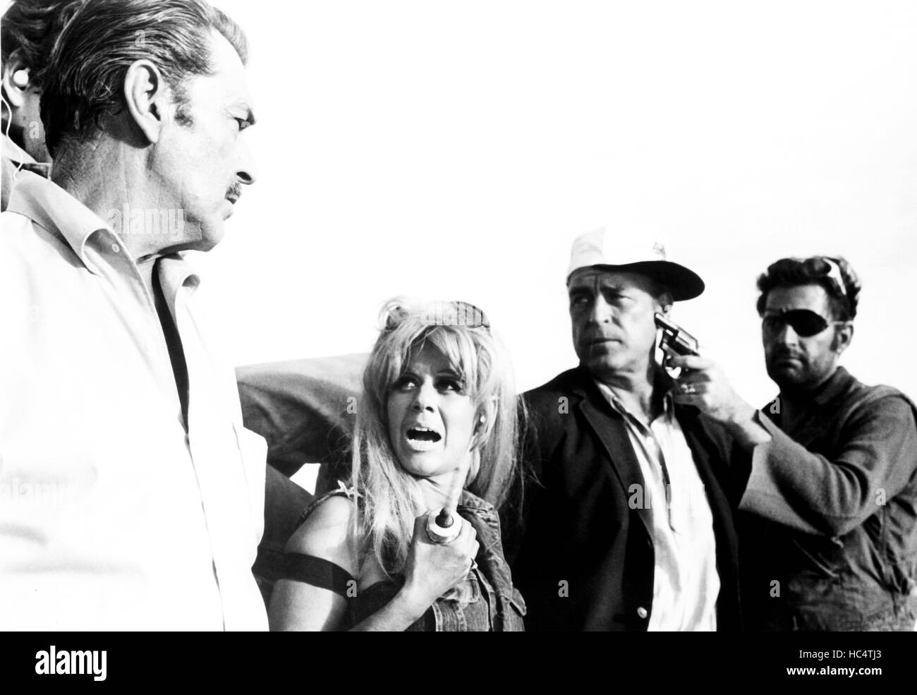 SATAN'S SADISTS, from left, Kent Taylor, Regina Carroll, Scott Brady ...