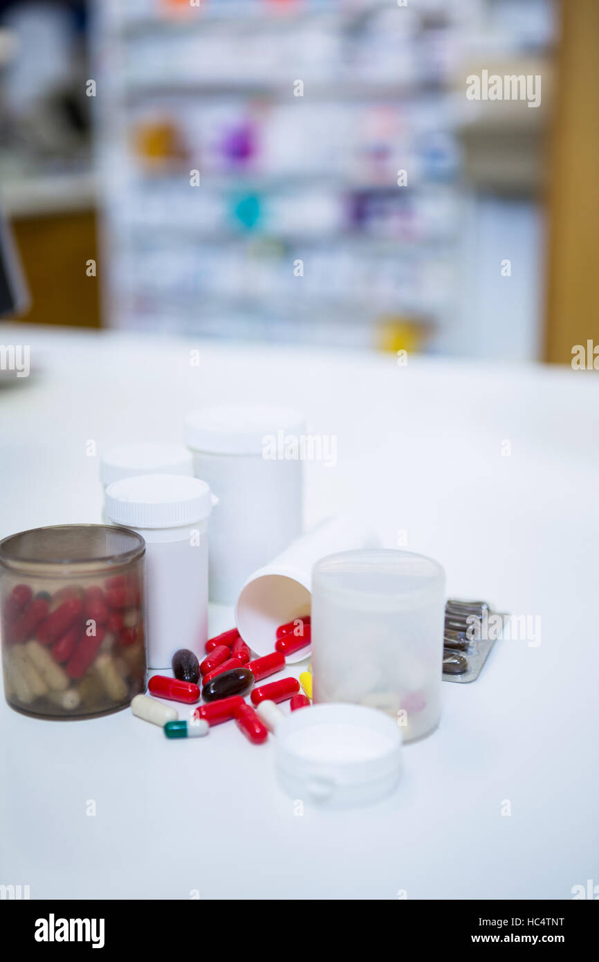 Prescription table hi-res stock photography and images - Alamy