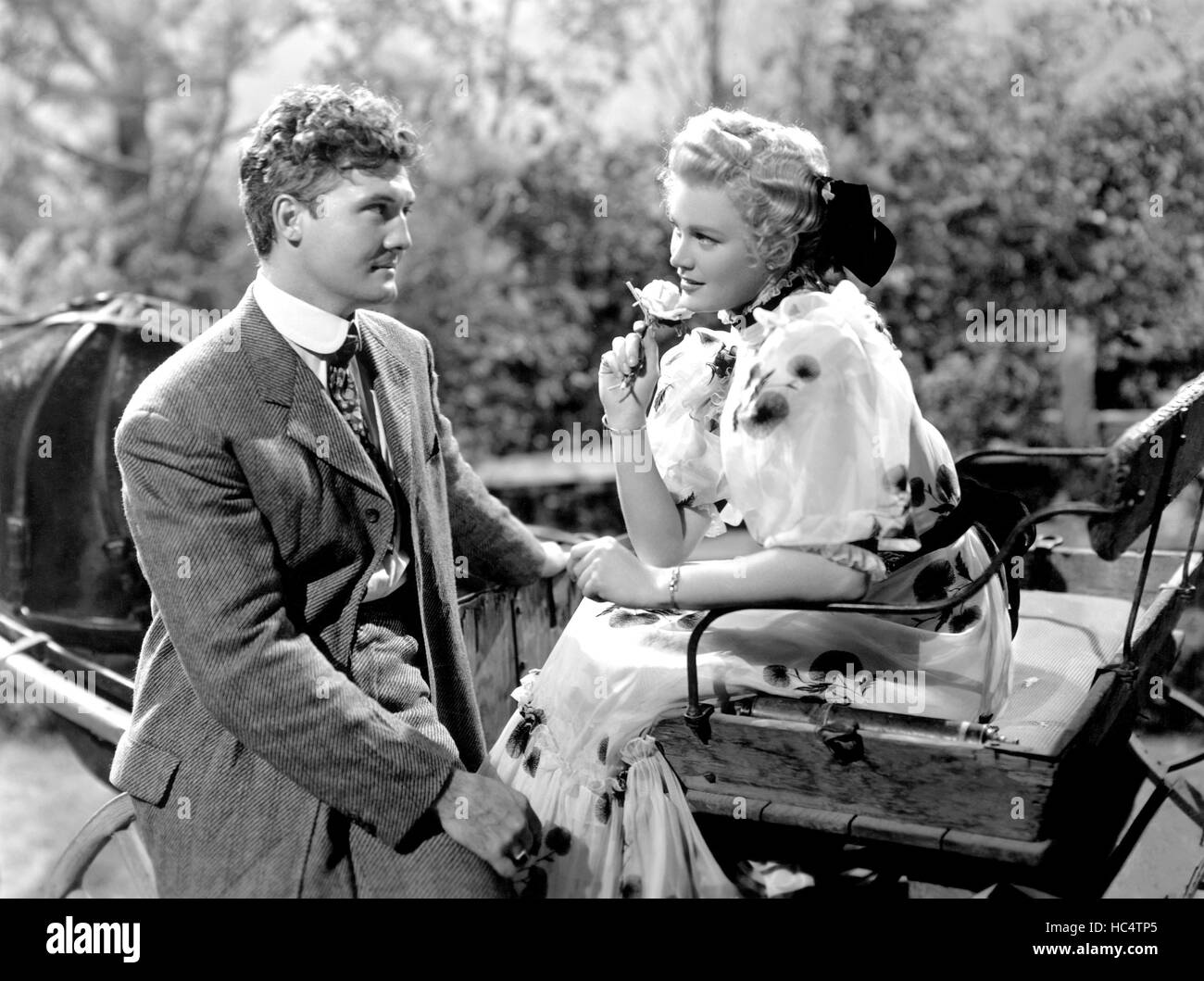 THE SAINTED SISTERS, George Reeves, Joan Caulfield, 1948 Stock Photo ...