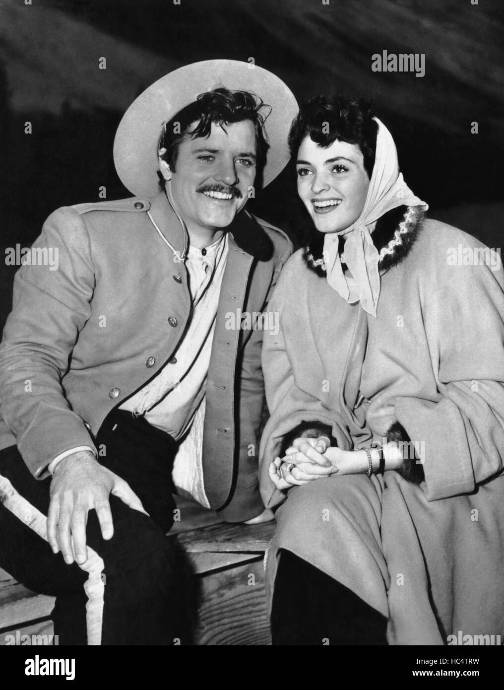 SASKATCHEWAN, Suzan Ball visits fiance Richard Long, on location in ...