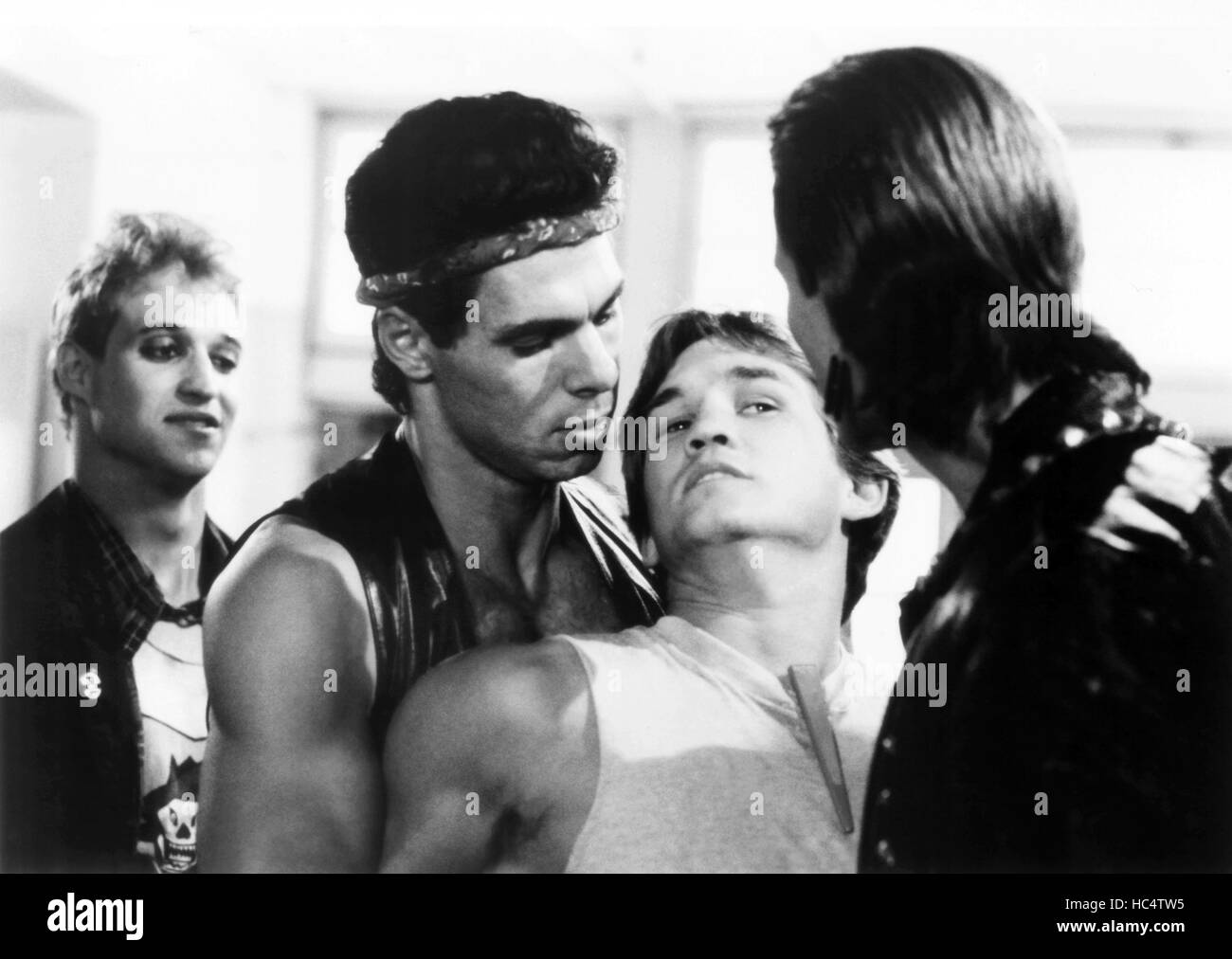 SAVAGE STREETS, from left: Robert Dryer, Sal Landi, Johnny Venocur ...