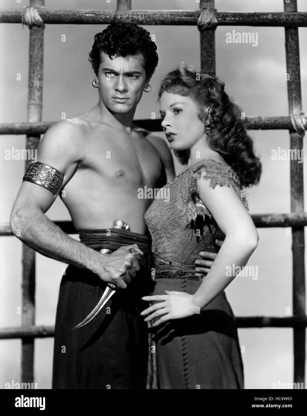 THE PRINCE WHO WAS A THIEF, Tony Curtis, Piper Laurie, 1951 Stock Photo ...