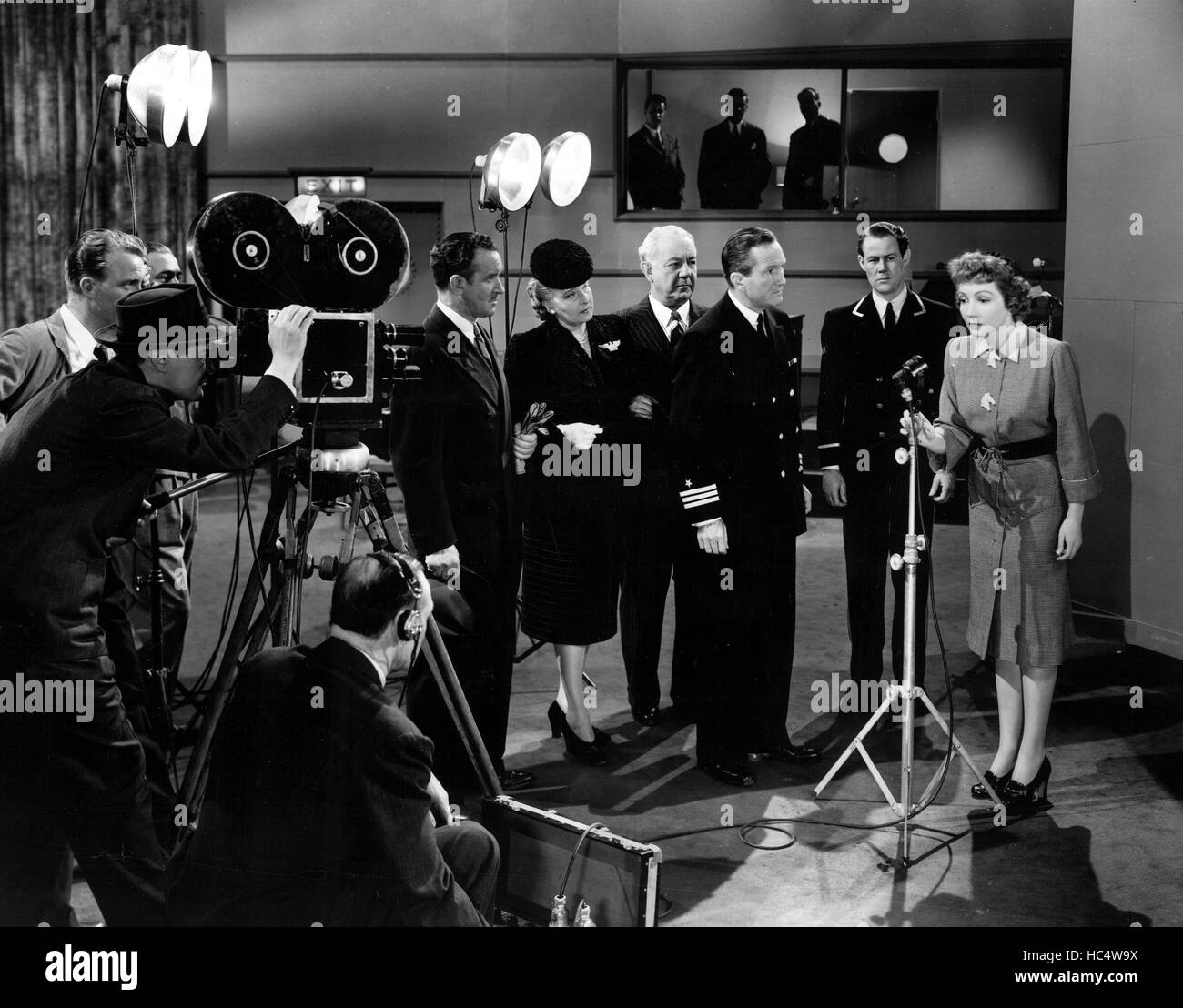 PRACTICALLY YOURS, Cecil Kellaway, Tom Powers, Claudette Colbert, 1944 ...