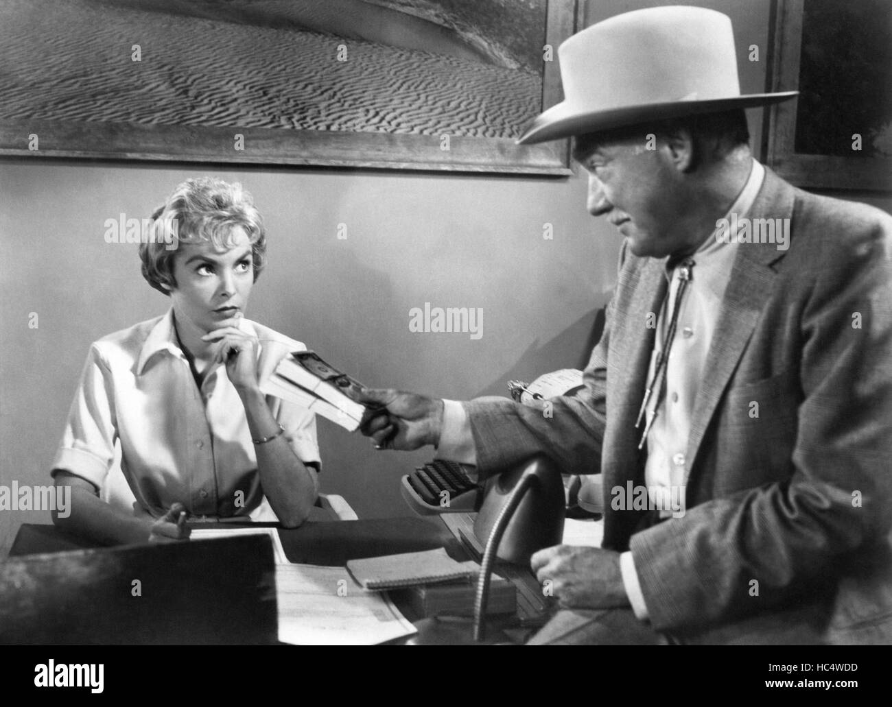 PSYCHO, Janet Leigh, Frank Albertson, 1960 Stock Photo - Alamy