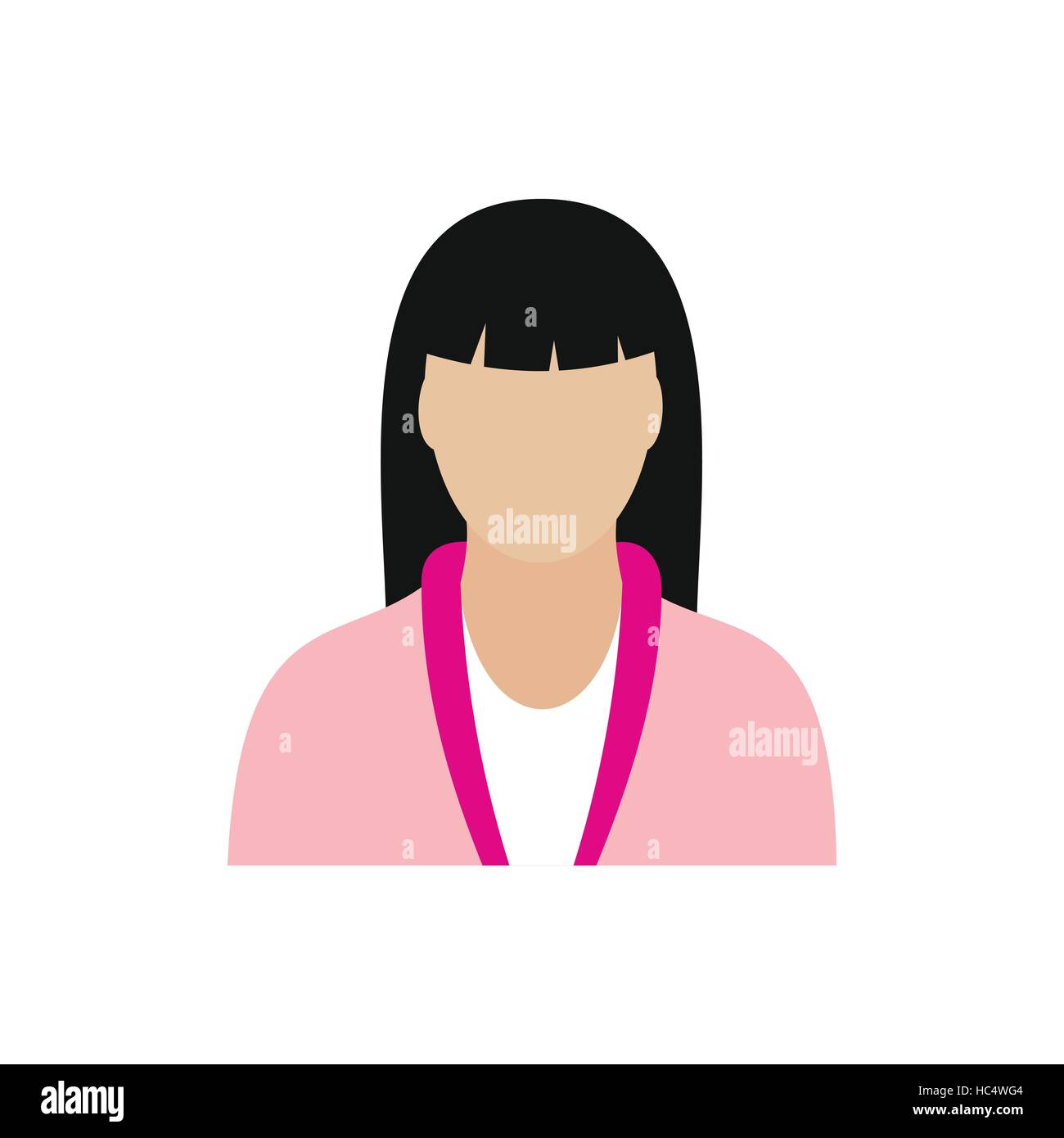 Skin care beautiful asian Stock Vector Images - Alamy