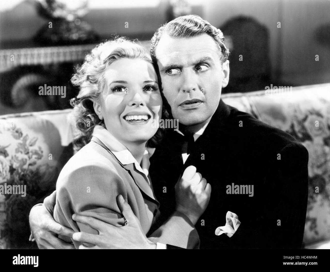 PUBLIC DEB NO. 1, from left, Brenda Joyce, Ralph Bellamy, 1940, TM and ...
