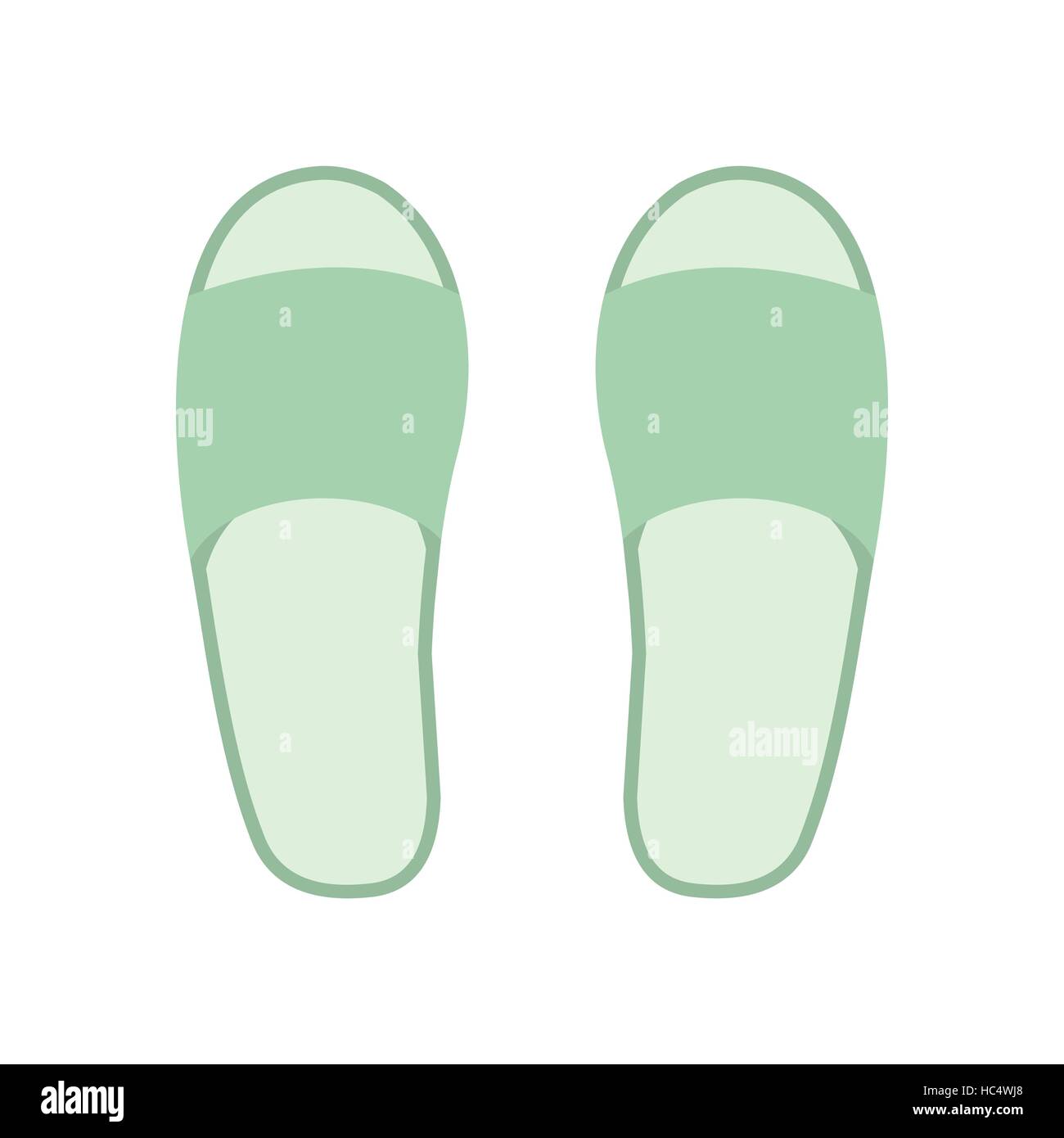 White spa slippers icon Stock Vector Image & Art - Alamy