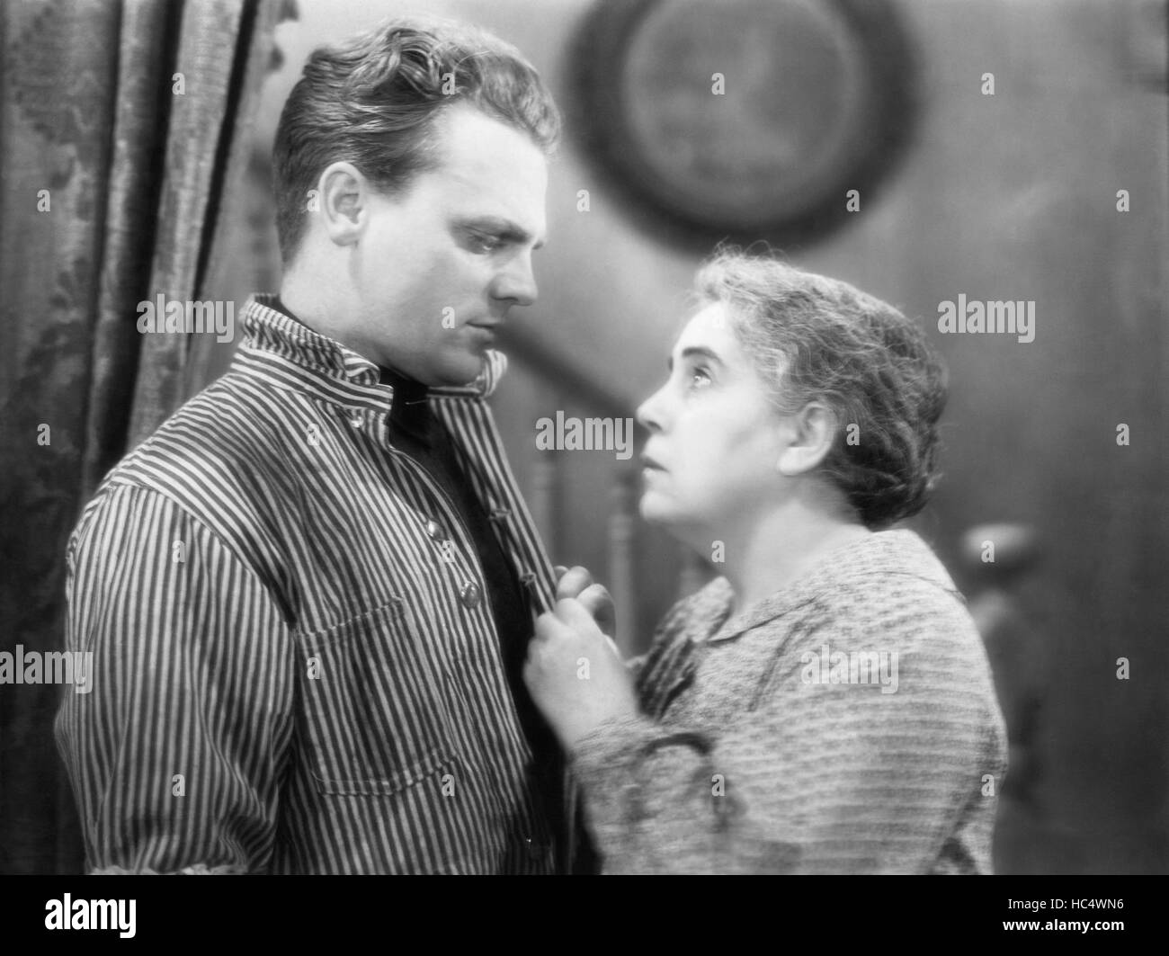 THE PUBLIC ENEMY, James Cagney, Beryl Mercer, 1931 Stock Photo - Alamy