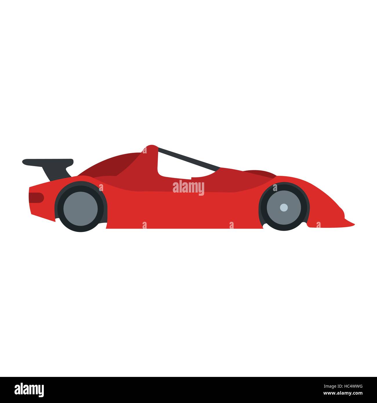 Formula racer side view Stock Vector Images - Alamy