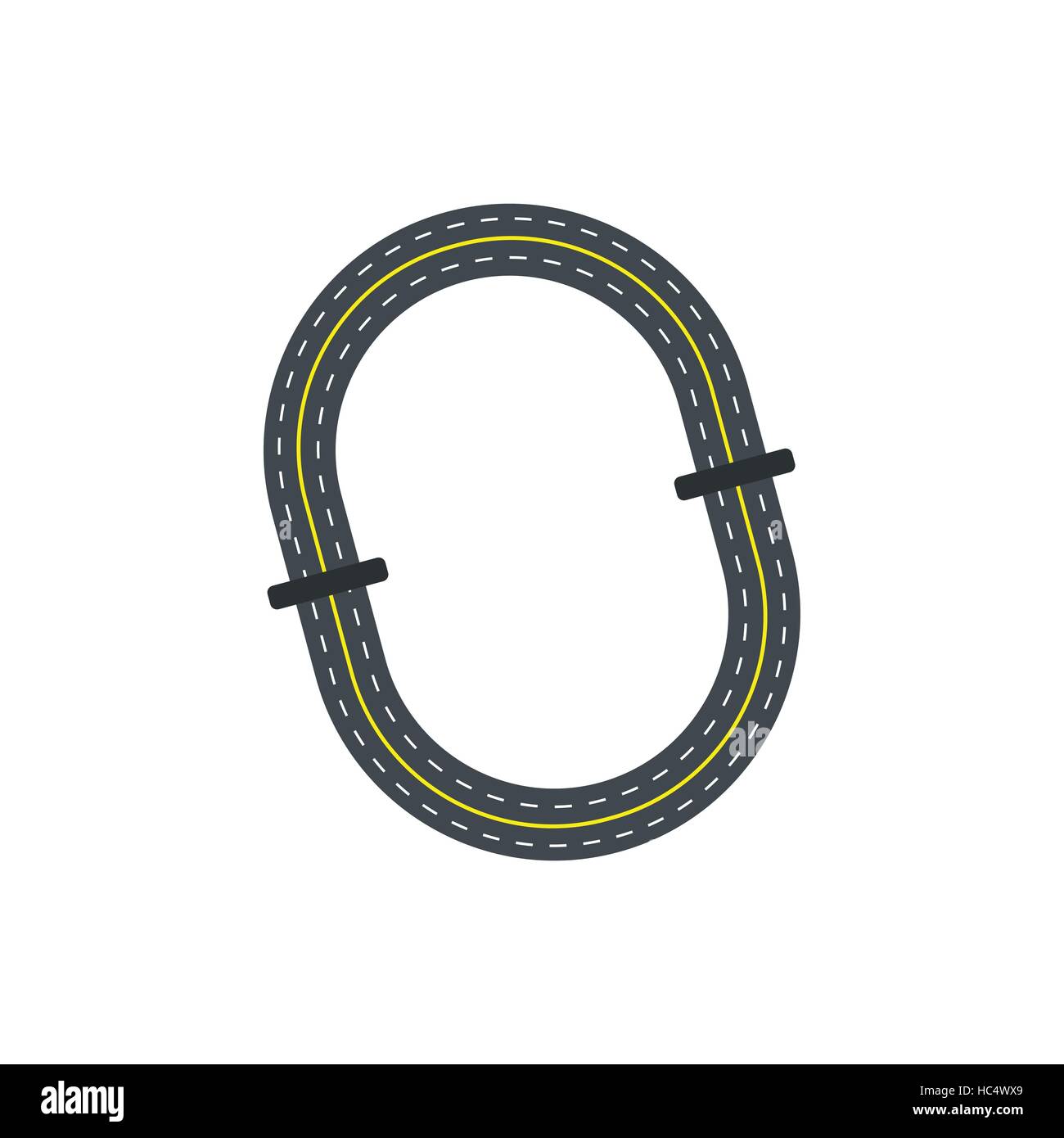 Race track flat icon Stock Vector Image & Art - Alamy