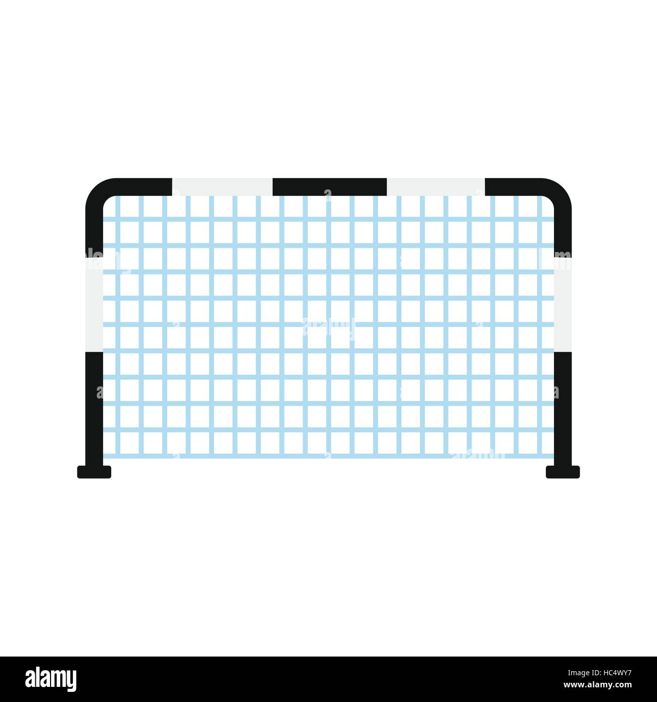 Soccer goal post icon Cut Out Stock Images & Pictures - Alamy