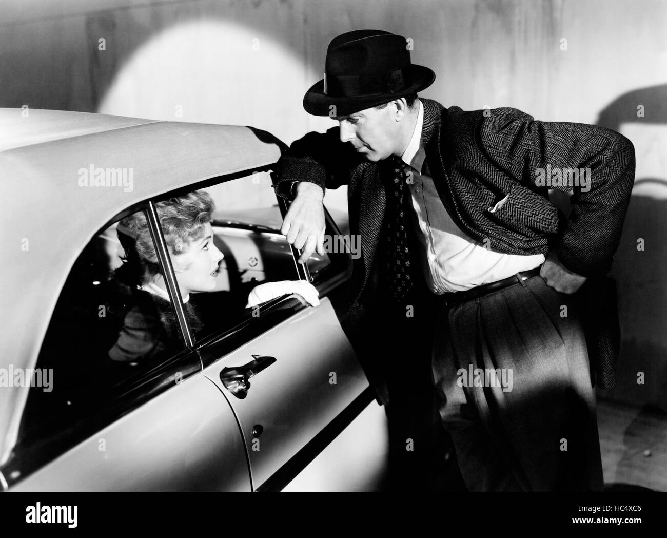 PUSHOVER, from left: Kim Novak, Fred MacMurray, 1954 Stock Photo - Alamy