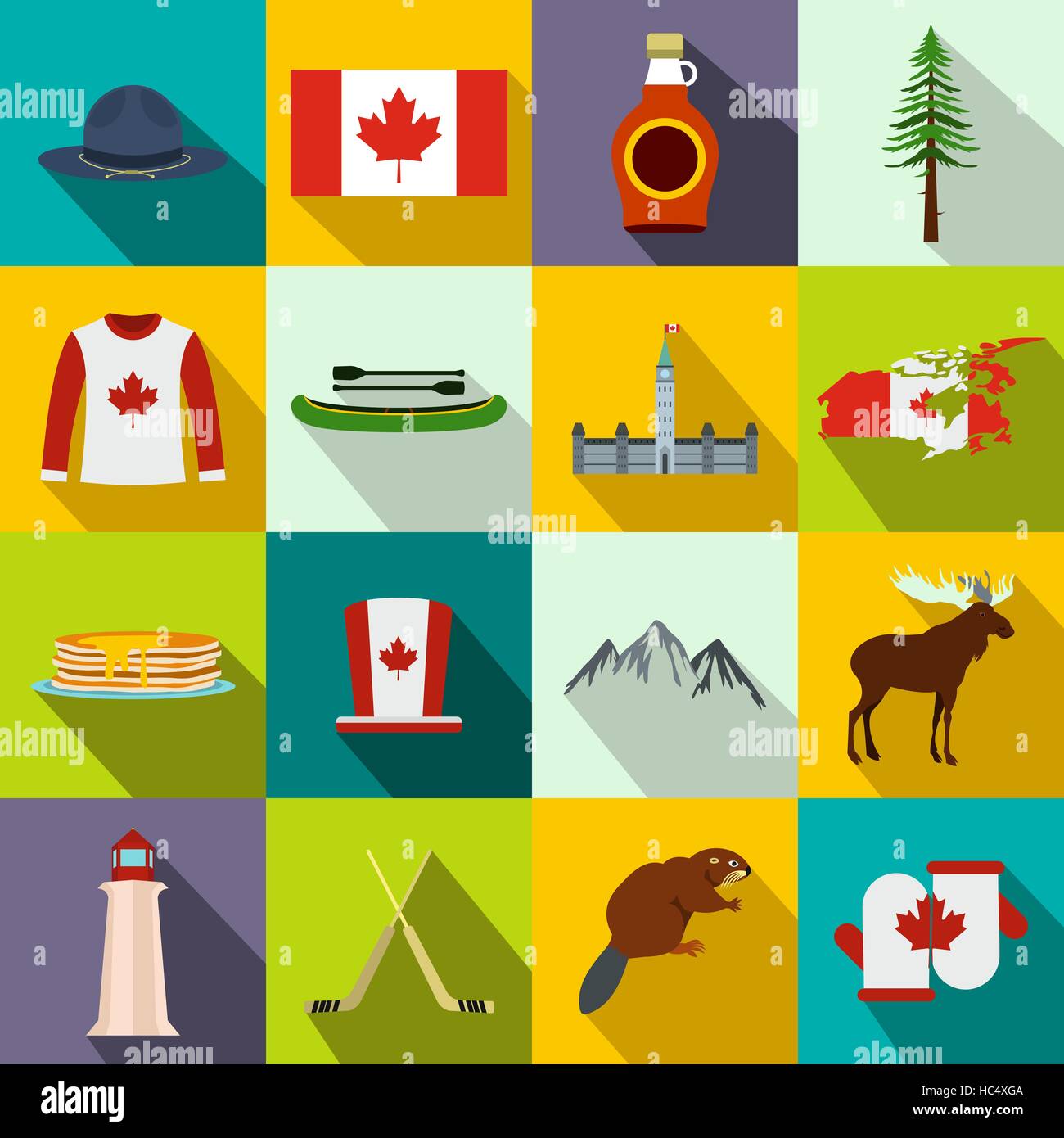 Canada north america canoe Stock Vector Images - Alamy