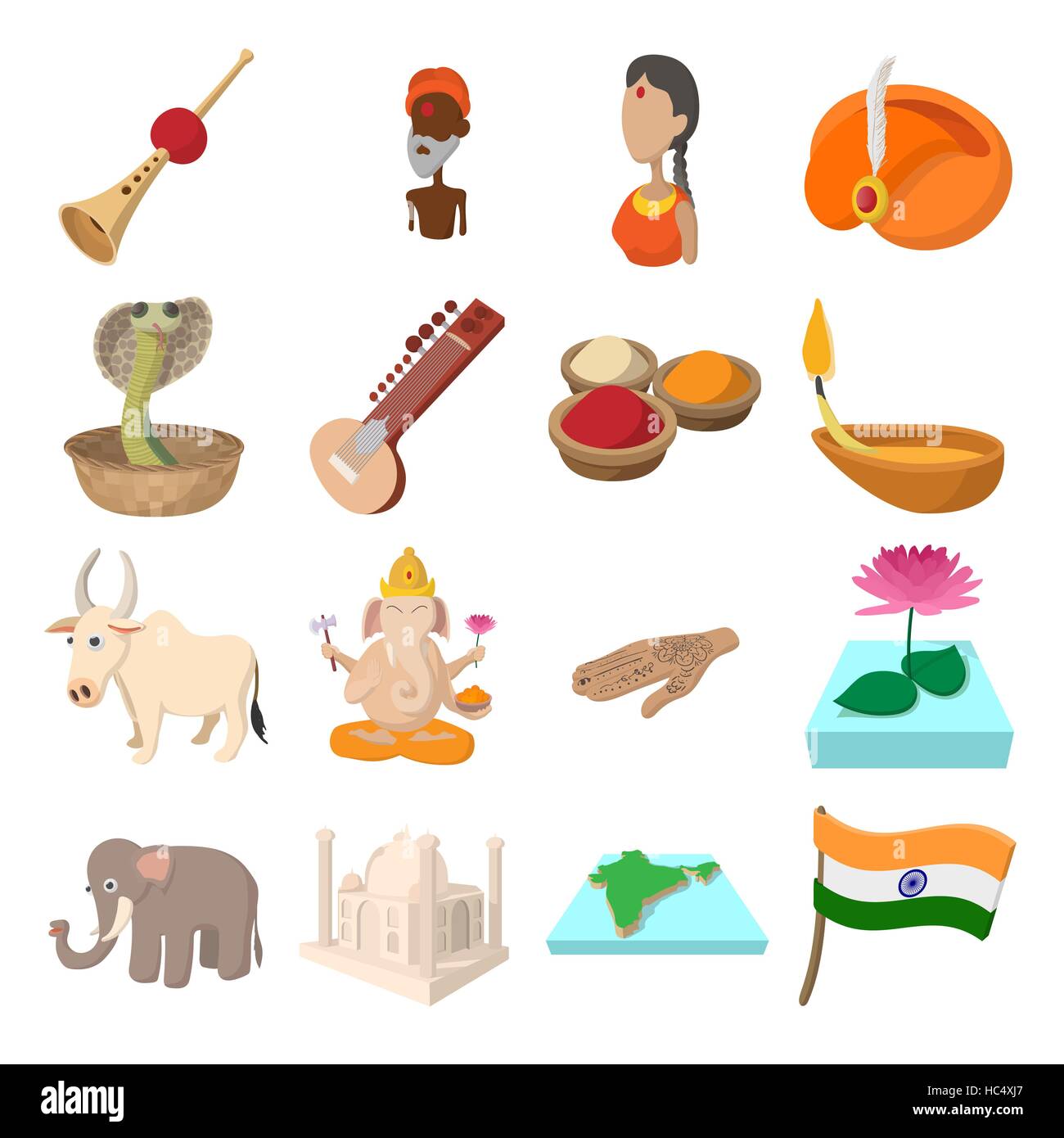 Indian monuments illustrations hi-res stock photography and images - Alamy