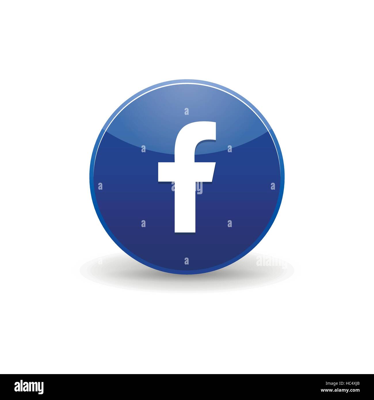 Logo for facebook page Stock Vector Images - Alamy