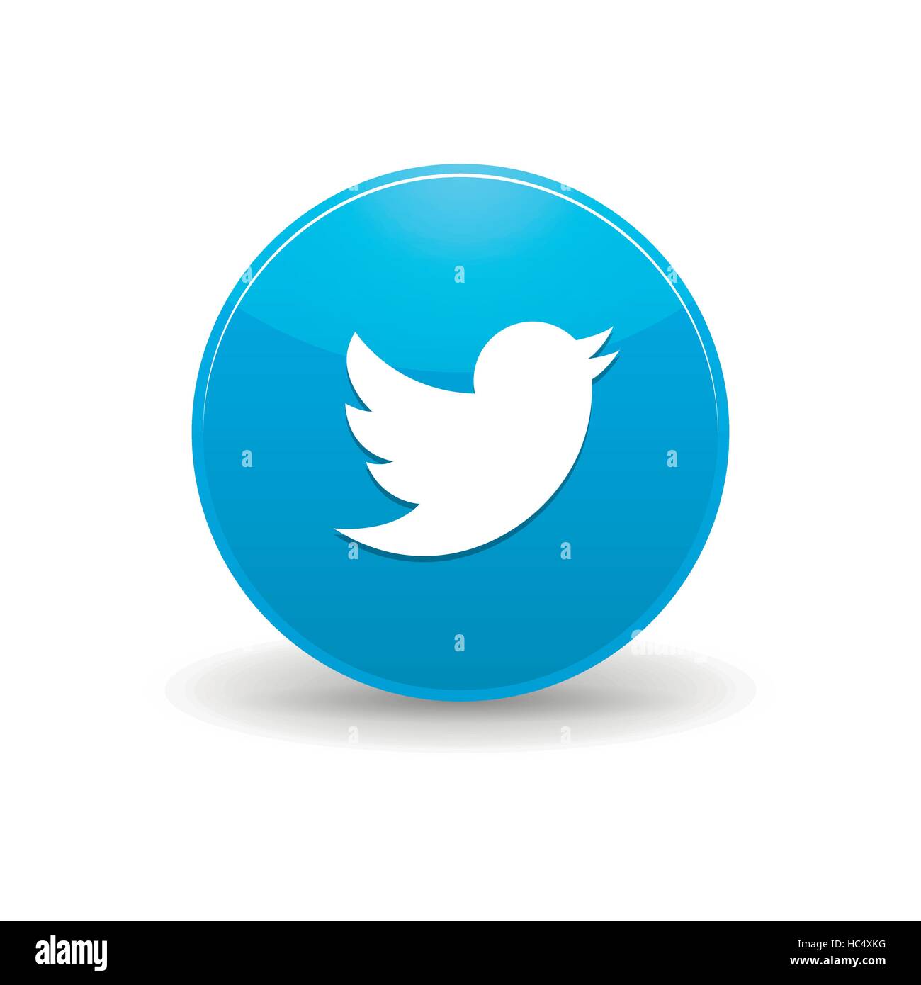 Twitter page Stock Vector Images - Alamy