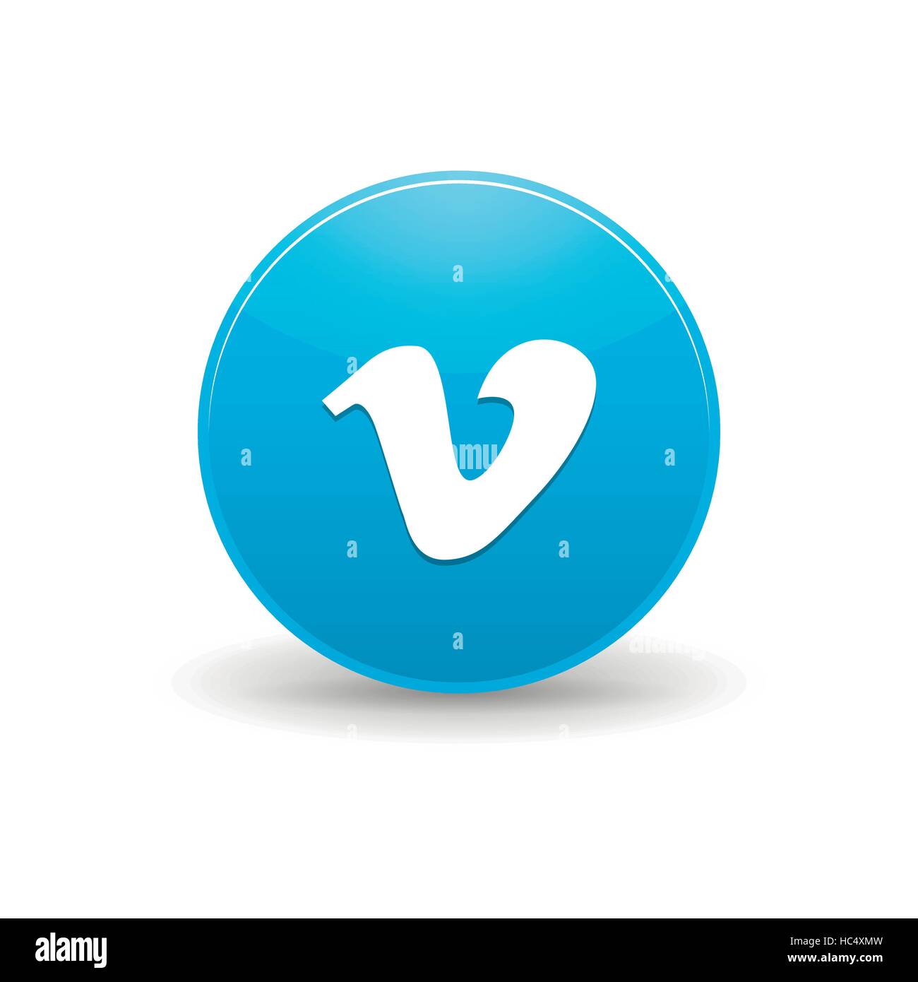 Vimeo social media logo Cut Out Stock Images & Pictures - Alamy