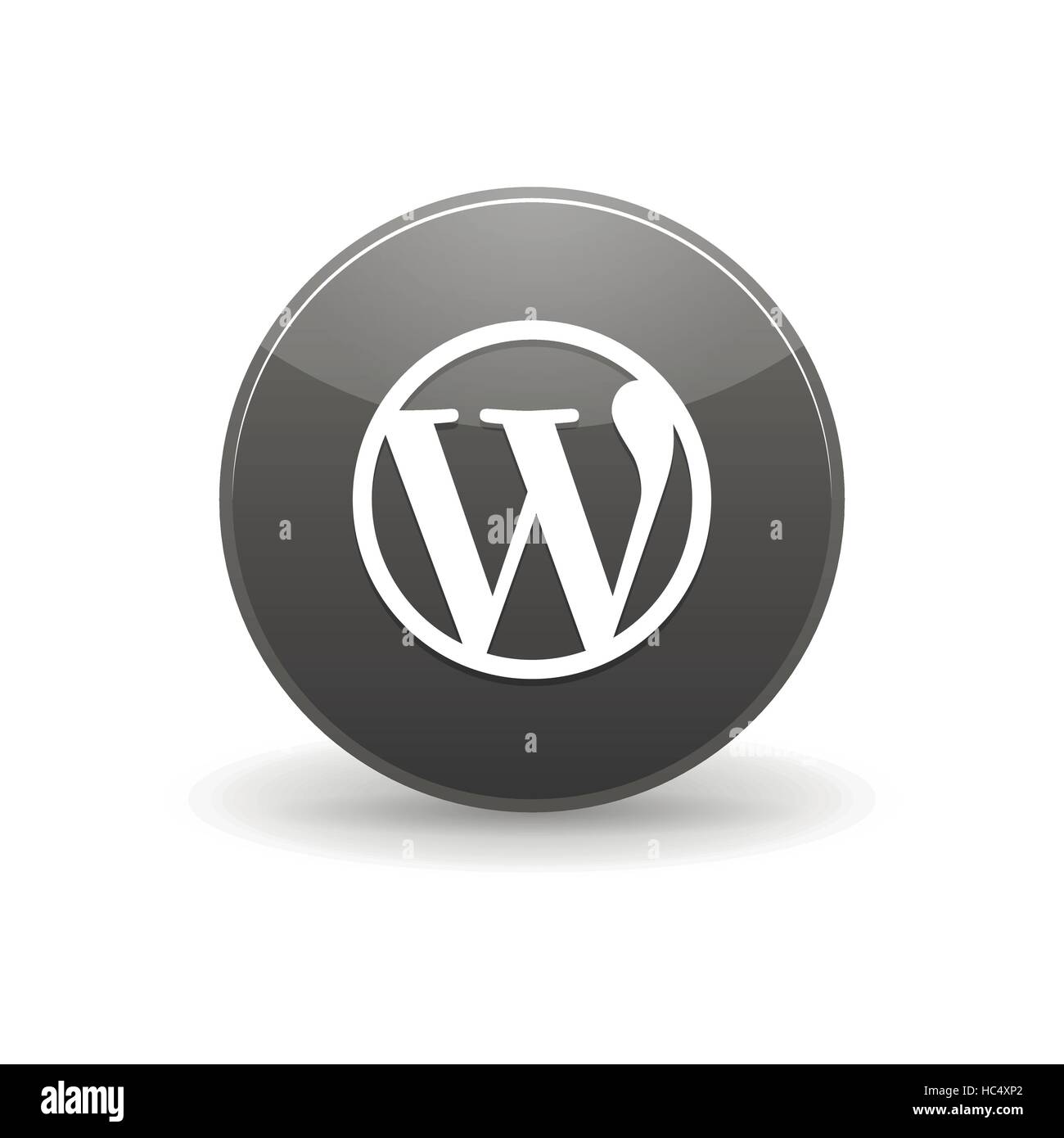 Wordpress logo Stock Vector Images - Alamy