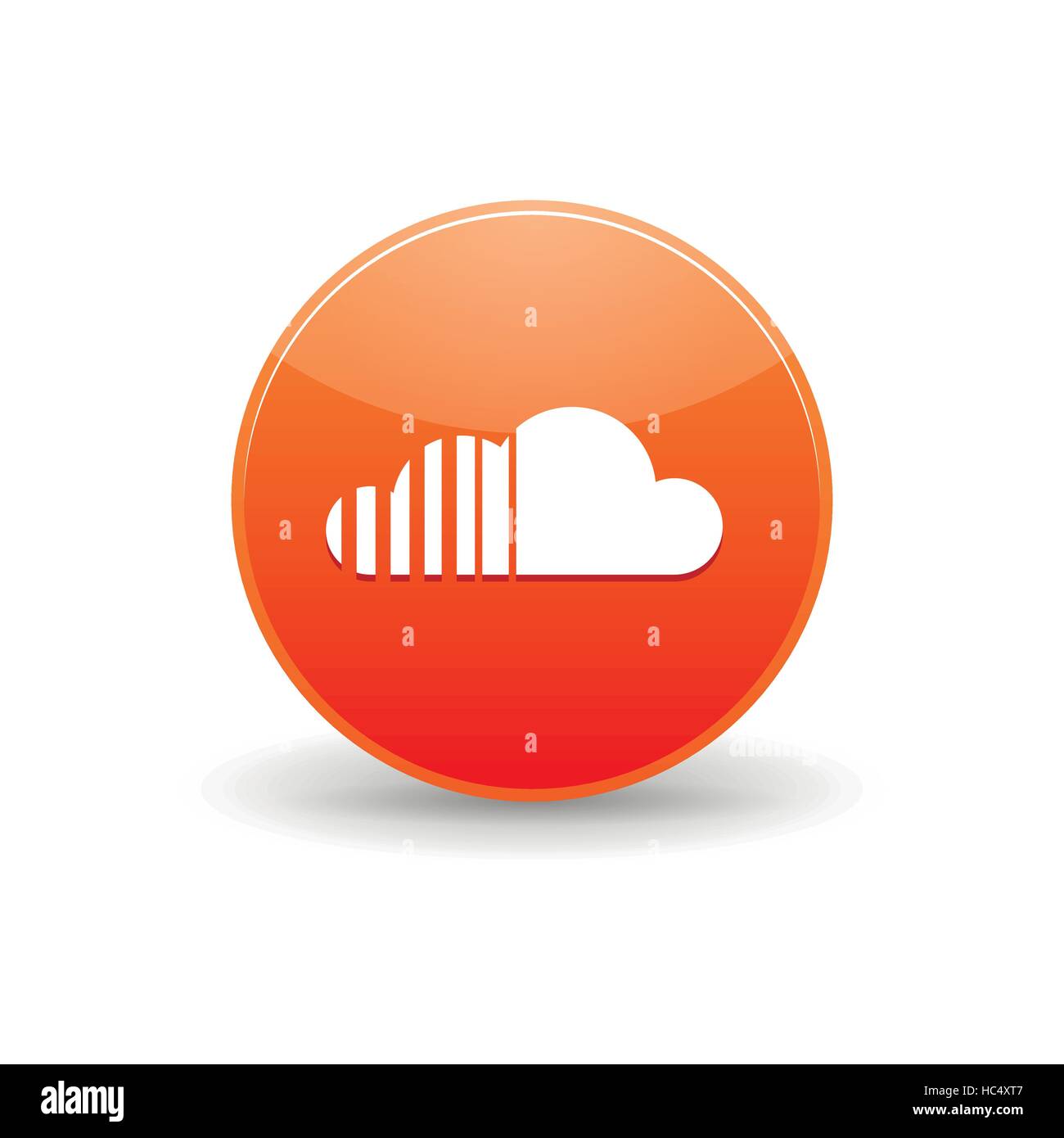 Soundcloud logo Stock Vector Images - Alamy