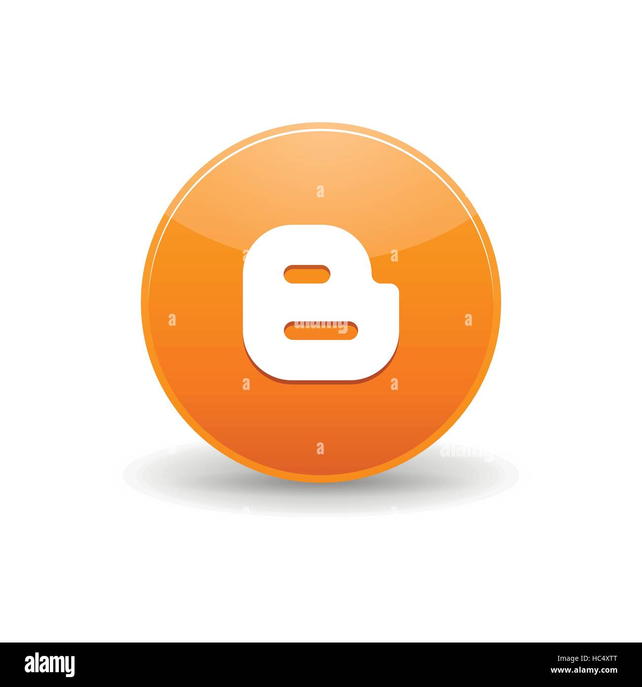Blogger icon, simple style Stock Vector Image & Art - Alamy