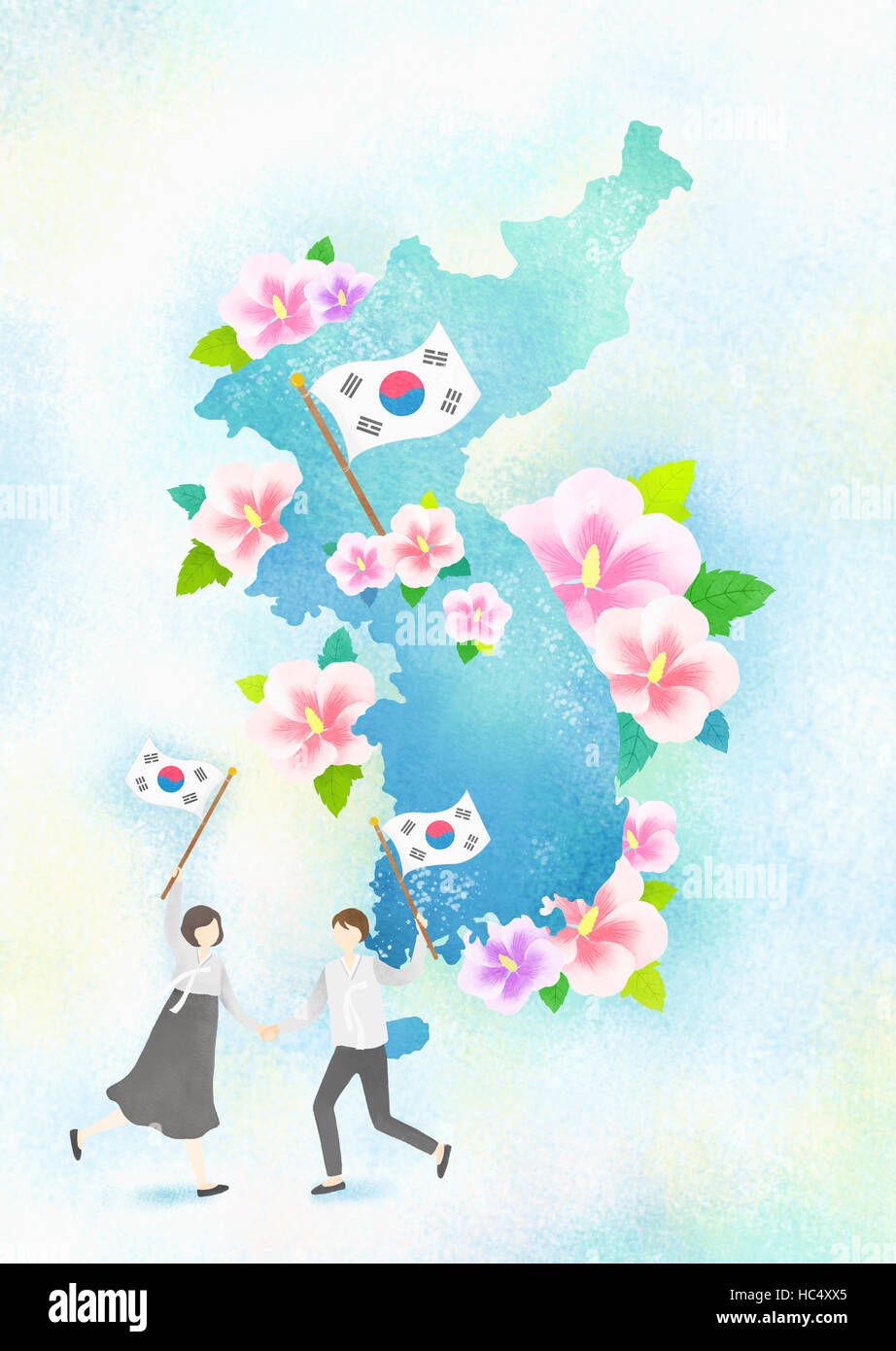 Korean National Liberation Day Stock Photo - Alamy