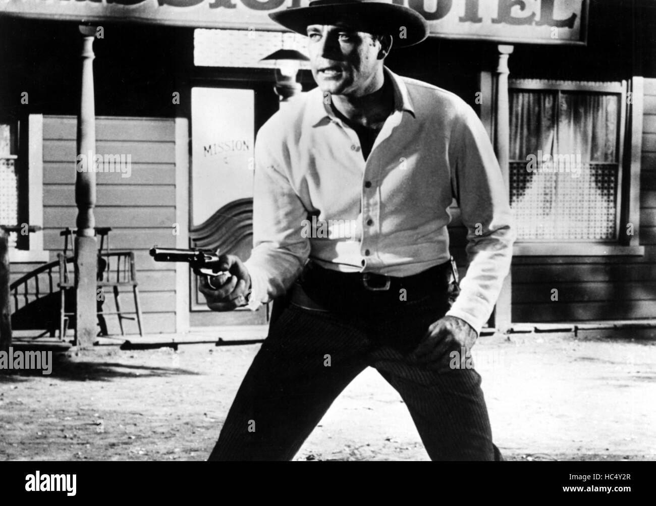 THE RESTLESS BREED, Scott Brady, 1957 Stock Photo - Alamy
