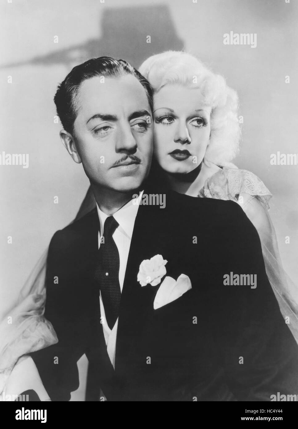 RECKLESS, from left: William Powell, Jean Harlow, 1935 Stock Photo - Alamy
