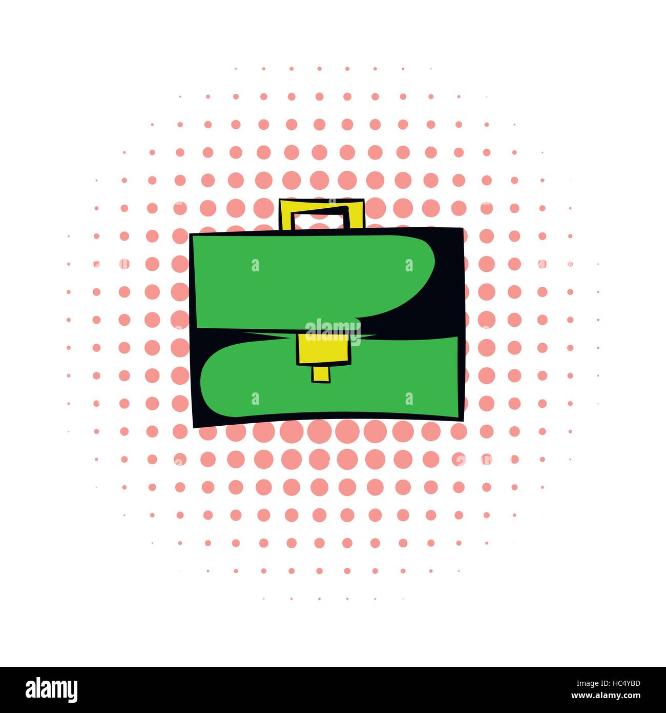 Briefcase comics icon Stock Vector Image & Art - Alamy