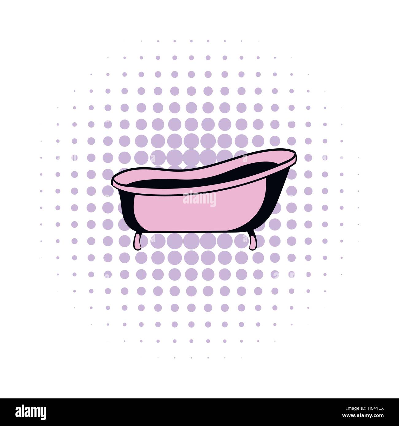 Bath comics icon Stock Vector Image & Art - Alamy