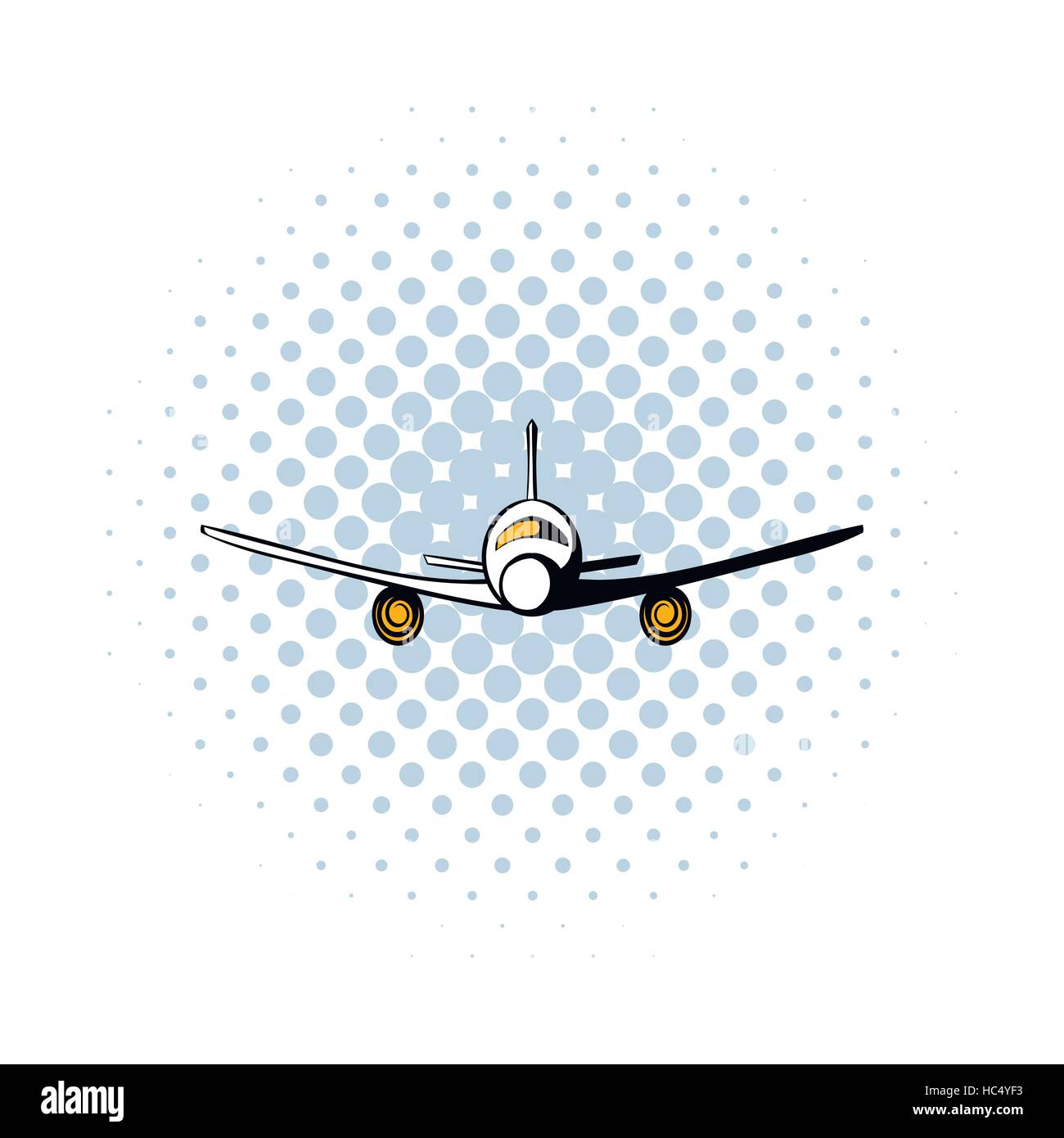 Airplane comics icon Stock Vector Image & Art - Alamy