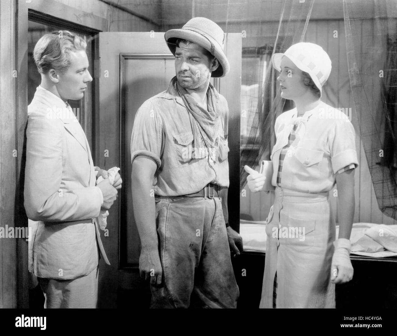 RED DUST, Gene Raymond, Clark Gable, Mary Astor, 1932 Stock Photo - Alamy
