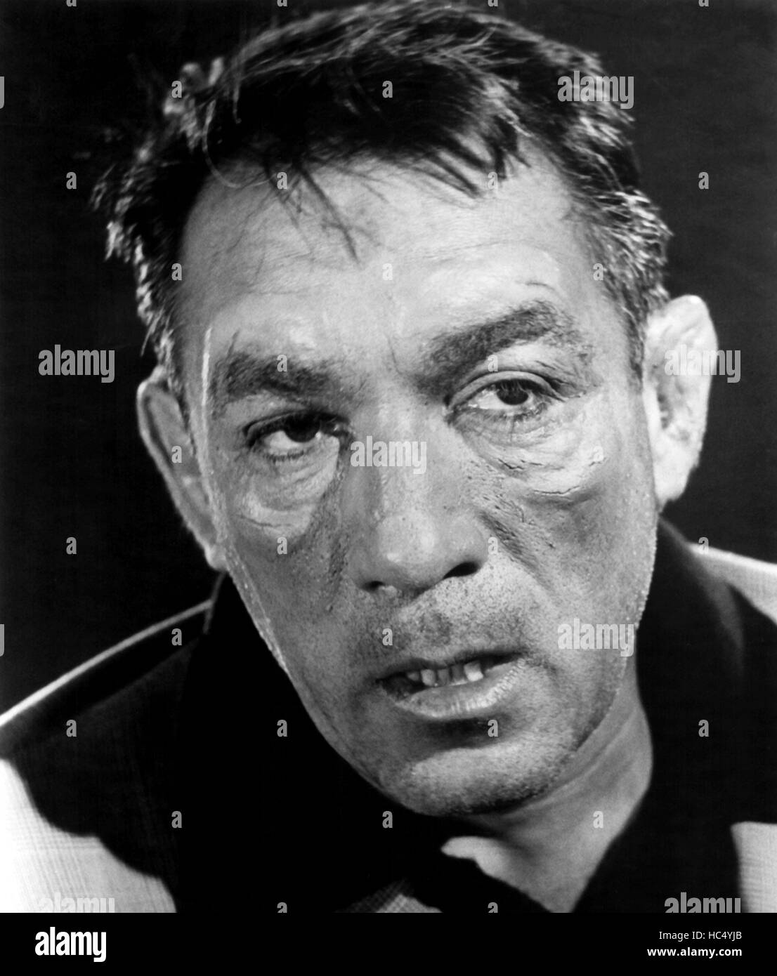 REQUIEM FOR A HEAVYWEIGHT, Anthony Quinn, 1962, portrait Stock Photo ...