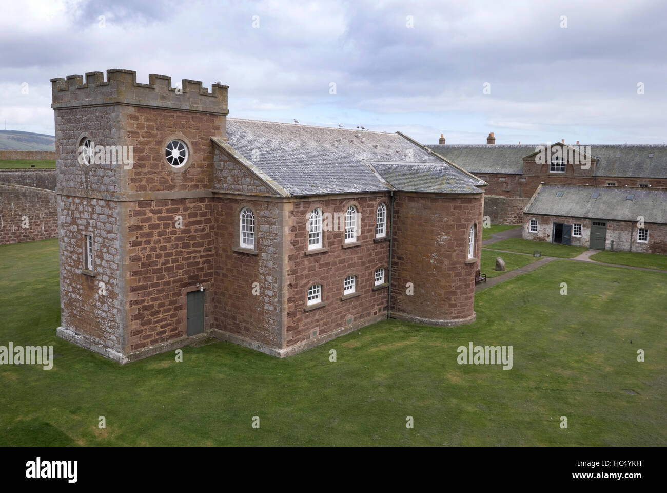 The 18th-century chapel at Fort George, Ardersier, near Inverness ...
