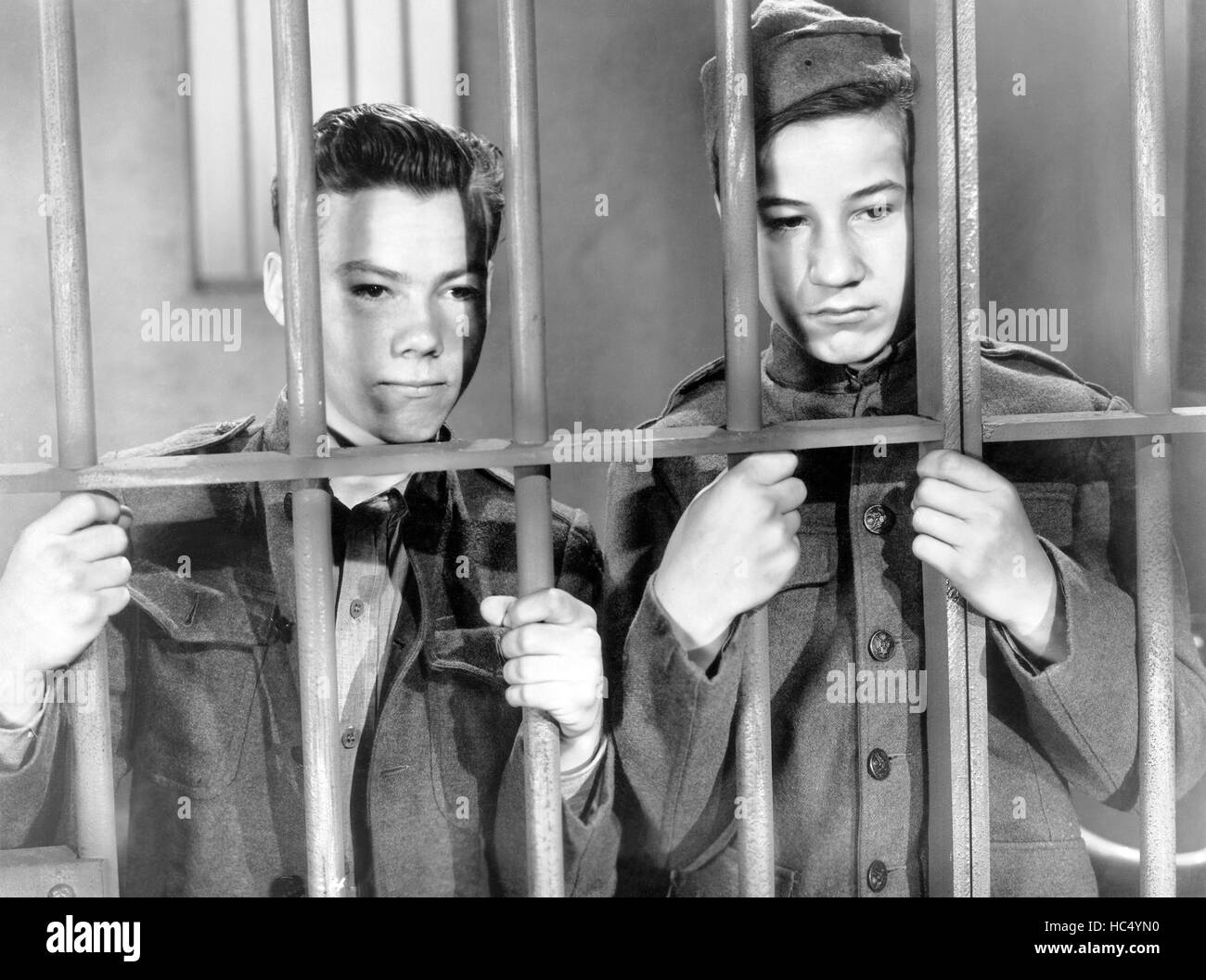 REFORMATORY, from left, Tommy Bupp, Bobby Jordan, 1938 Stock Photo - Alamy