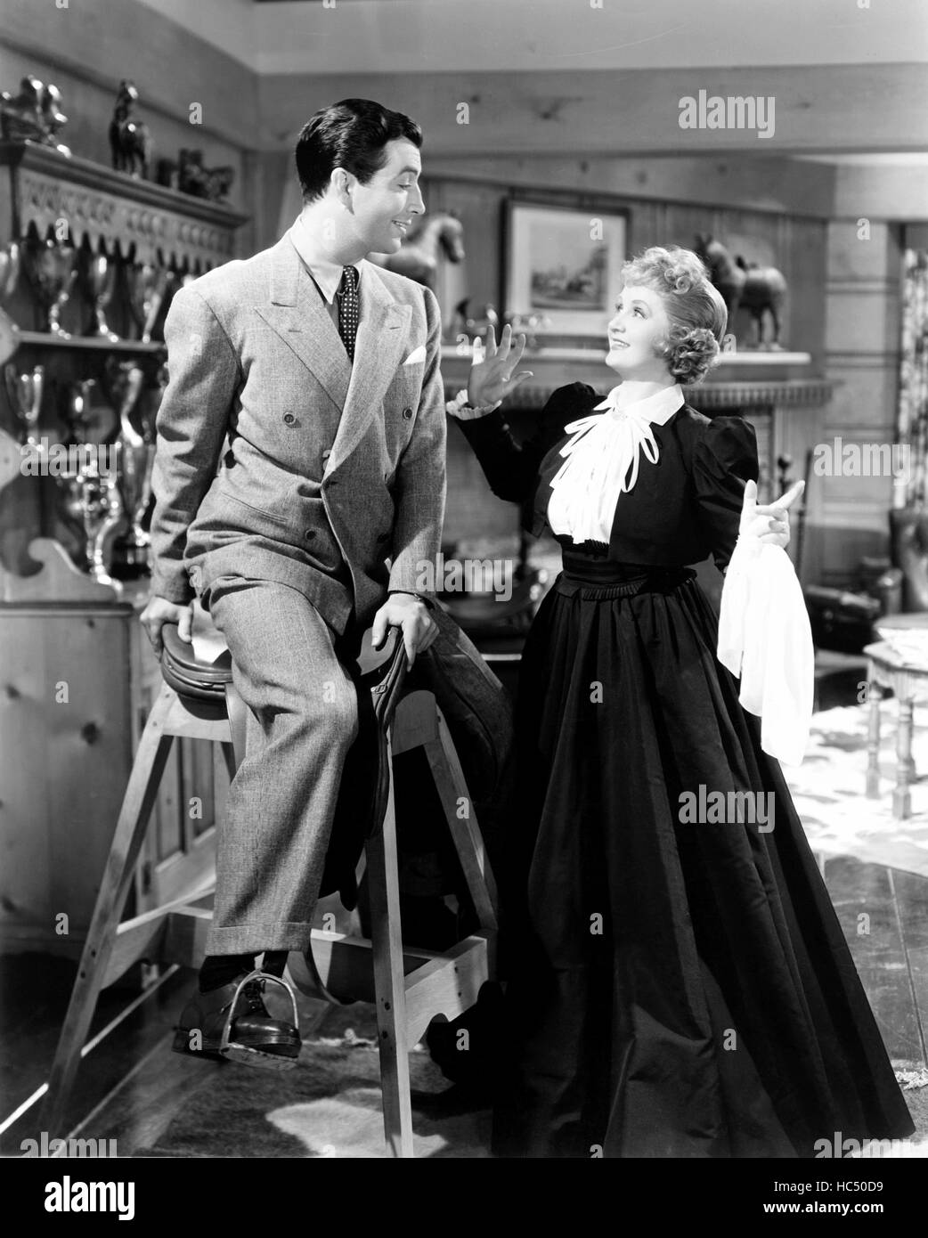 REMEMBER?, from left, Robert Taylor, Billie Burke, 1939 Stock Photo - Alamy