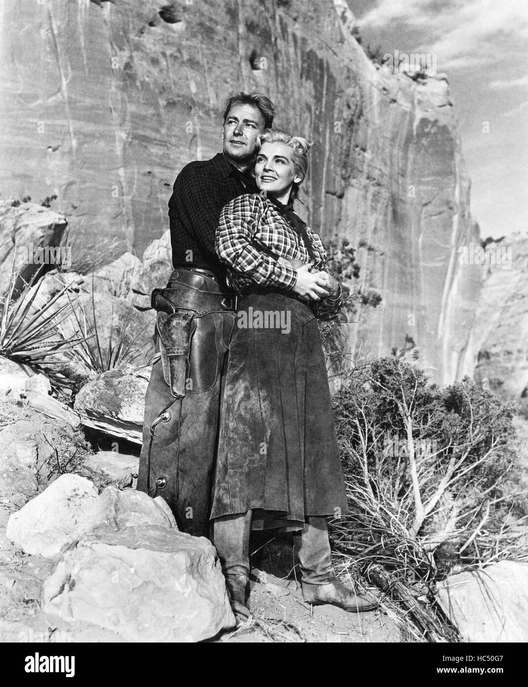 RED MOUNTAIN, Alan Ladd, Lizabeth Scott, 1951 Stock Photo - Alamy