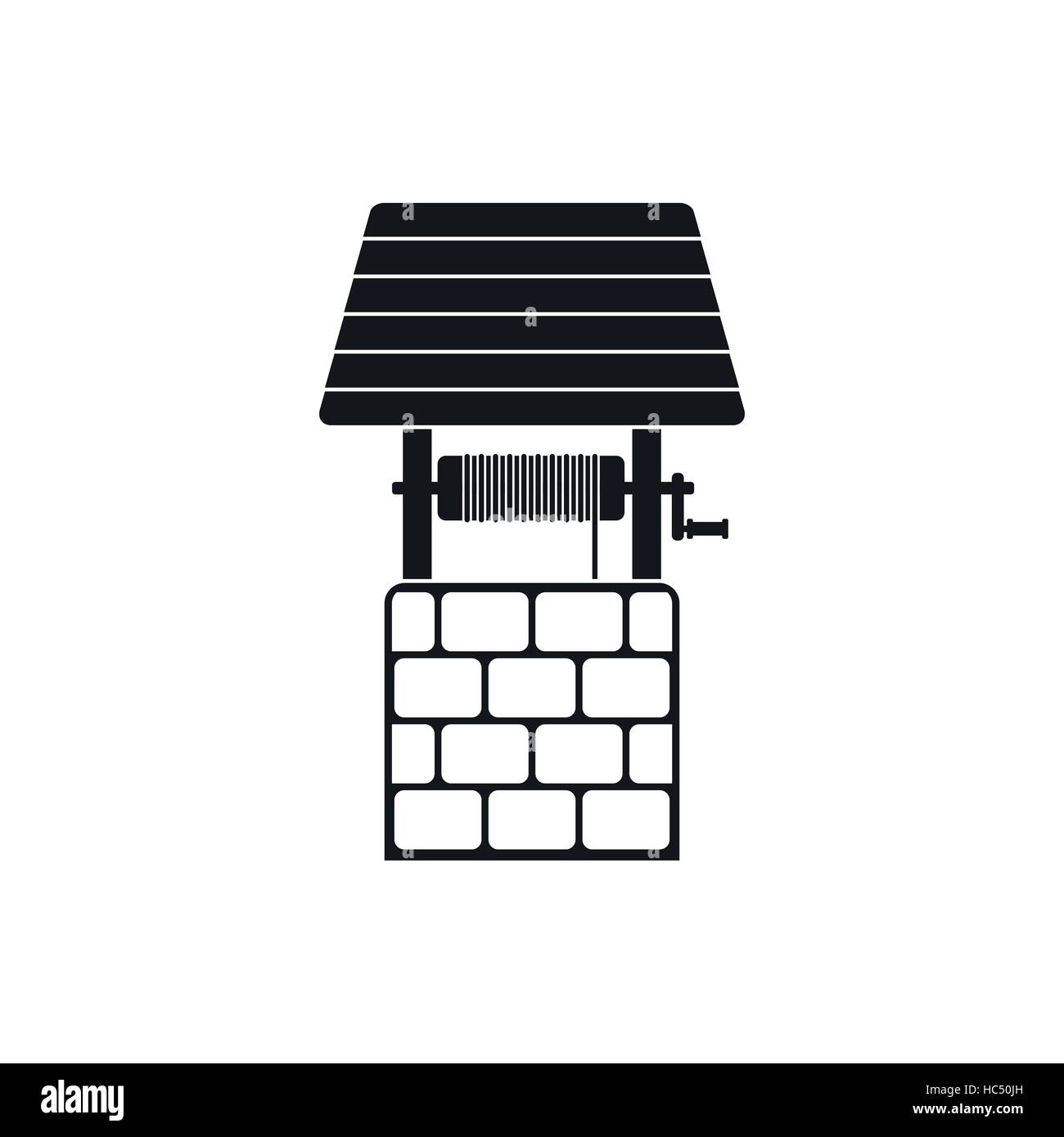 Draw well icon Stock Vector Image & Art - Alamy